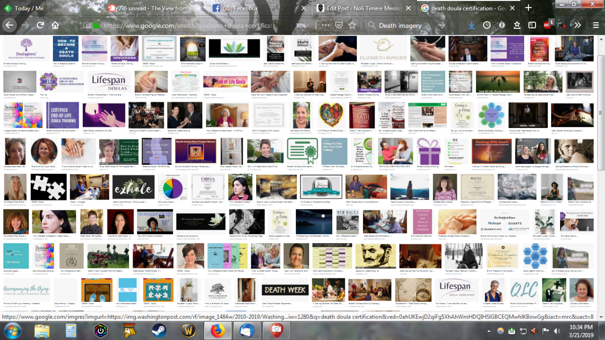 Dying, Doulas, and Denial – Noli Timere Messorem